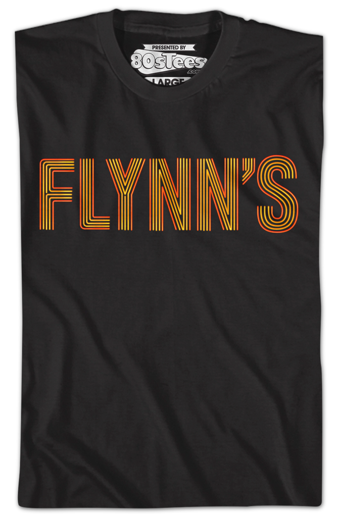 Flynn's Logo Tron T-Shirt: Tron Mens T-Shirt