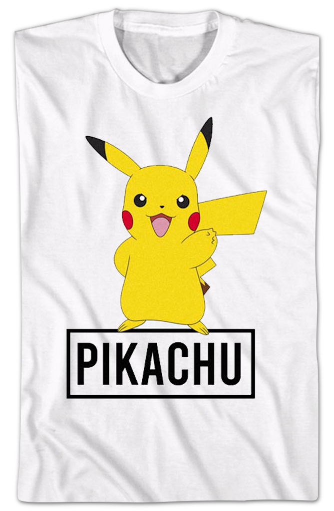 Pikachu Pose Pokemon T-Shirt