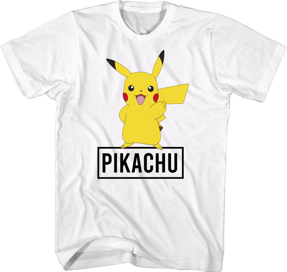 Pikachu Pose Pokemon T-Shirt