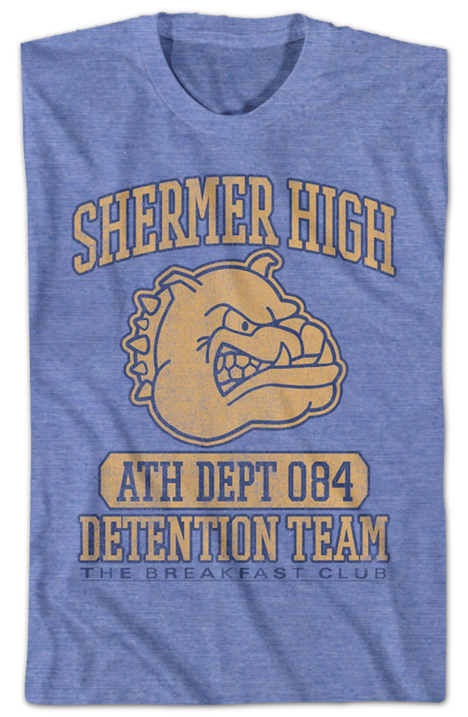 Shermer High Detention Team Breakfast Club T-Shirt