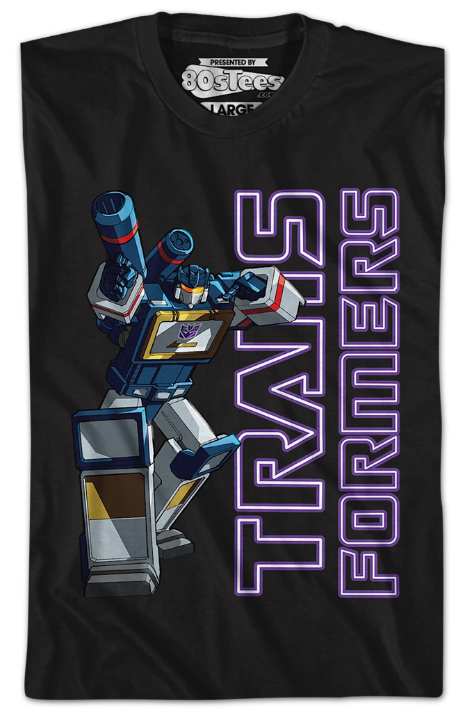 Soundwave Attack Pose Transformers T-Shirt