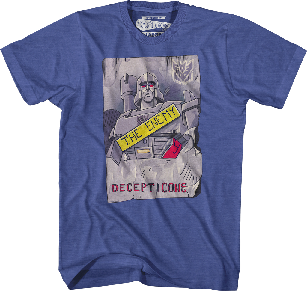 The Enemy Decepticons Poster Transformers T-Shirt